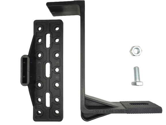 TILE ROOF BRACKET - VERTICAL UPRIGHT - ADJUSTABLE